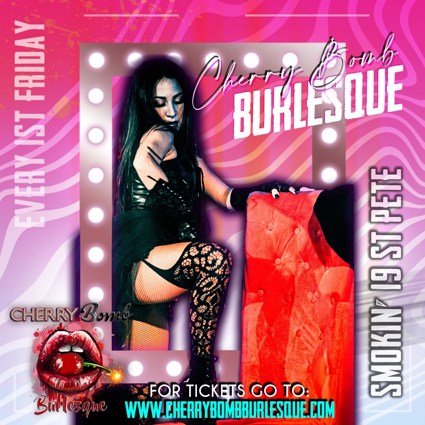 Cherry Bomb Burlesque Show Orlando | Fun Date Night Orlando